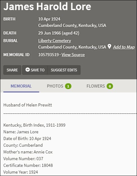 James Lore's Instagram, Twitter & Facebook on IDCrawl
