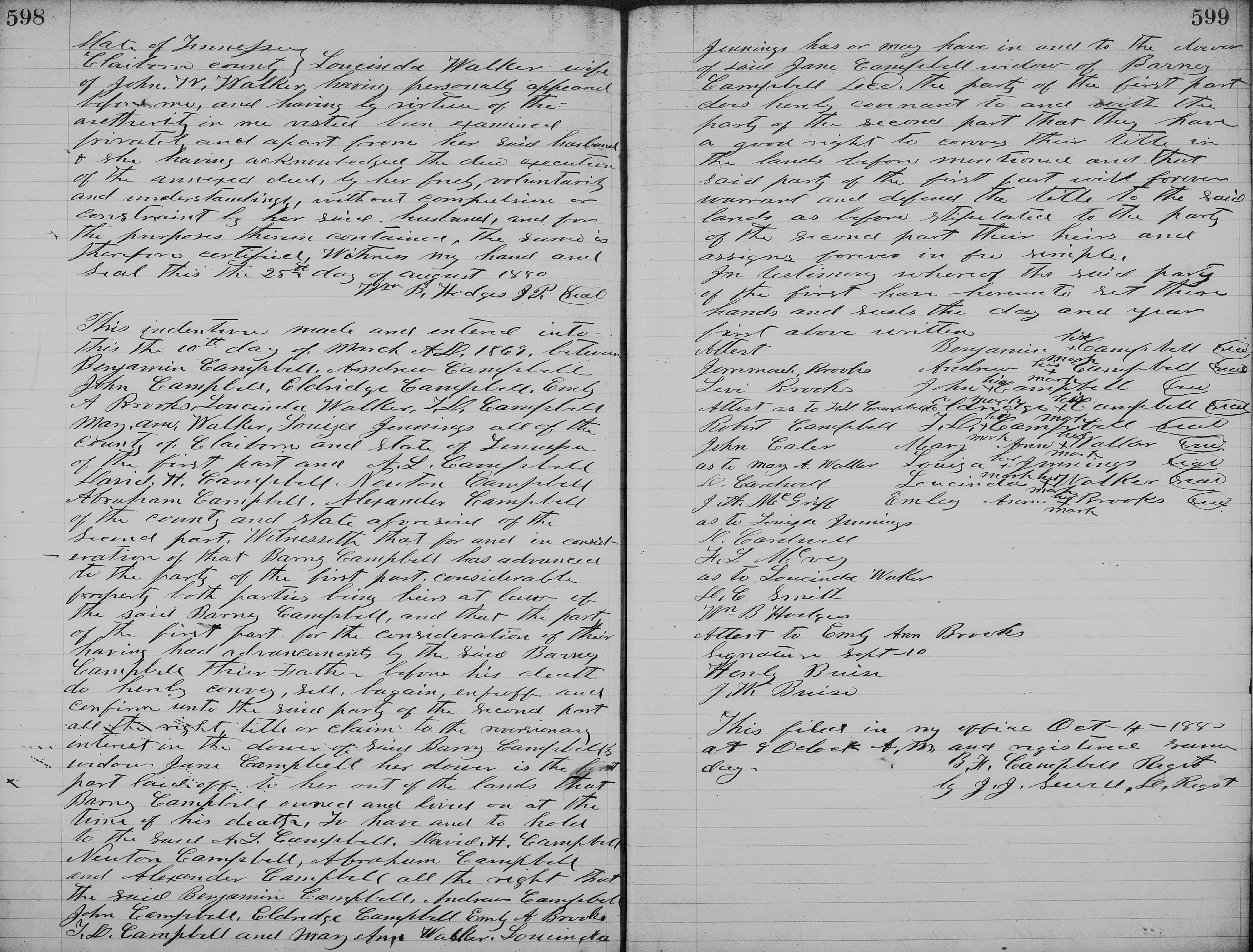 Barney Campbell’s Descendants in the 1872 Chancery Court Suit – 52 ...